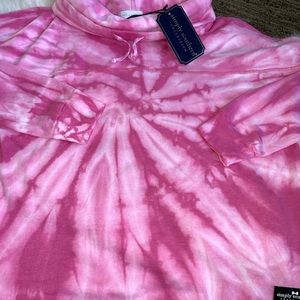 Simply Southern | Tops | Simply Southern Pink Tie Dye Pullover ...